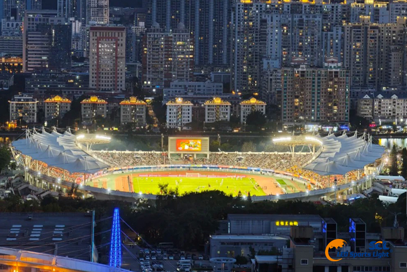 SCL Upgrades Xiamen Sports Center Stadium Lighting for Fujian Super ...