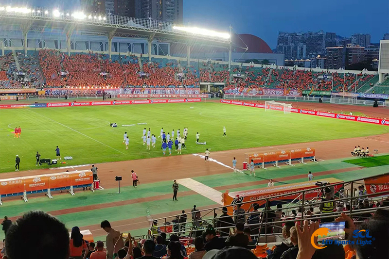 SCL Upgrades Xiamen Sports Center Stadium Lighting for Fujian Super ...